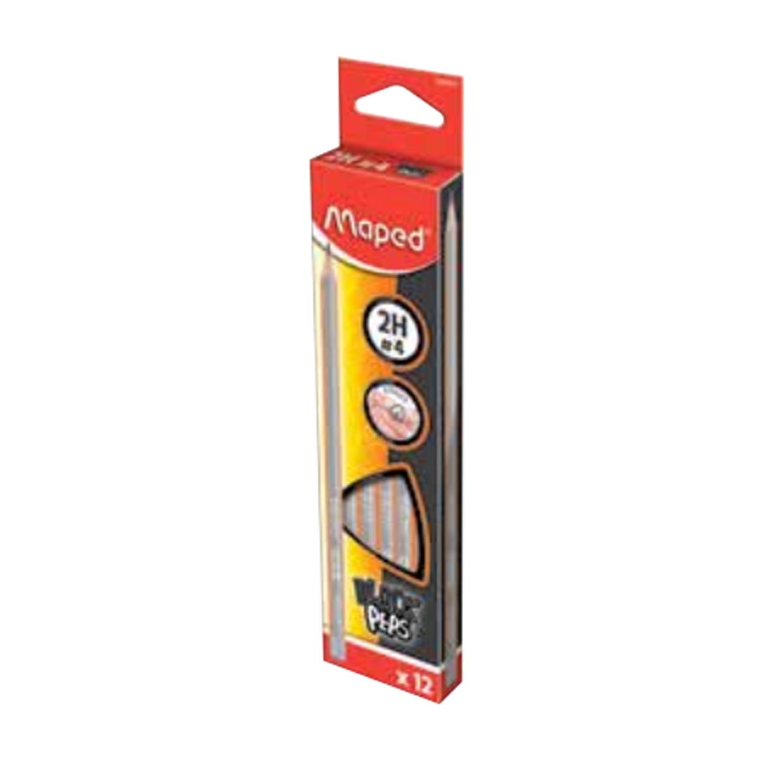 LAPIZ GRAFITO MAPED 2H C/U 850023 – Distribuidora La Colo