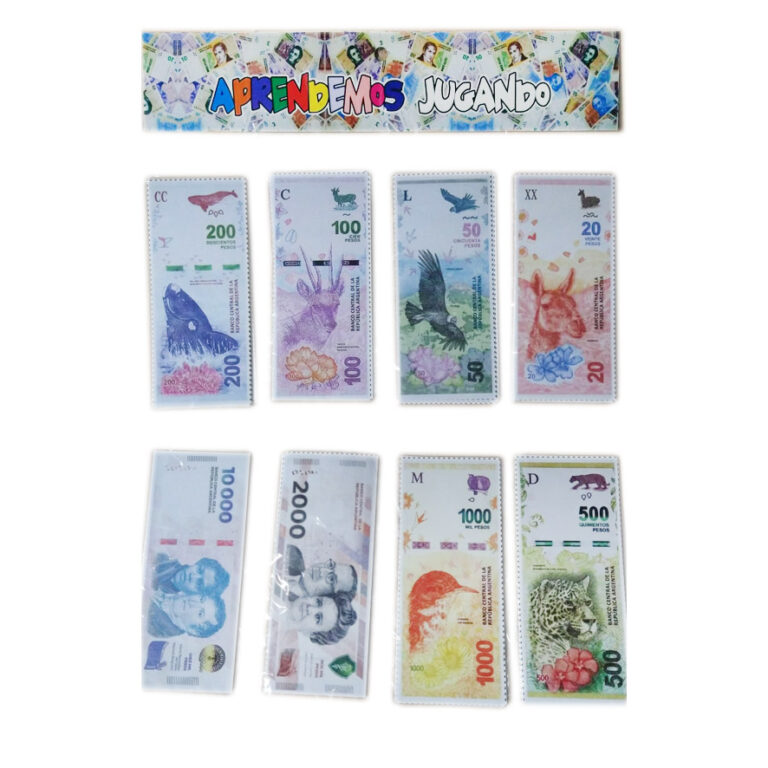 BLISTER BILLETES Y MONEDAS COMPLETO X80U – Distribuidora La Colo