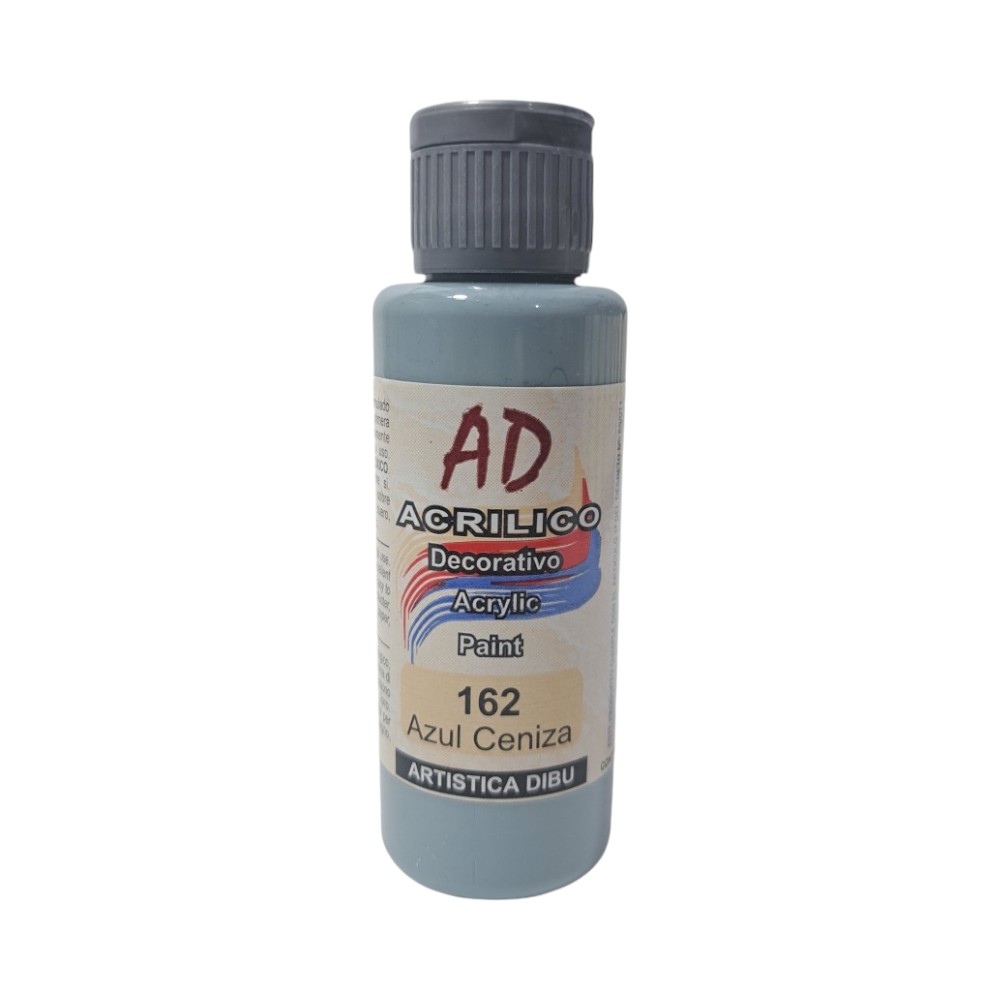 PINTURA ACRILICA AD 60CC AZUL CENIZA C/U – Distribuidora La Colo