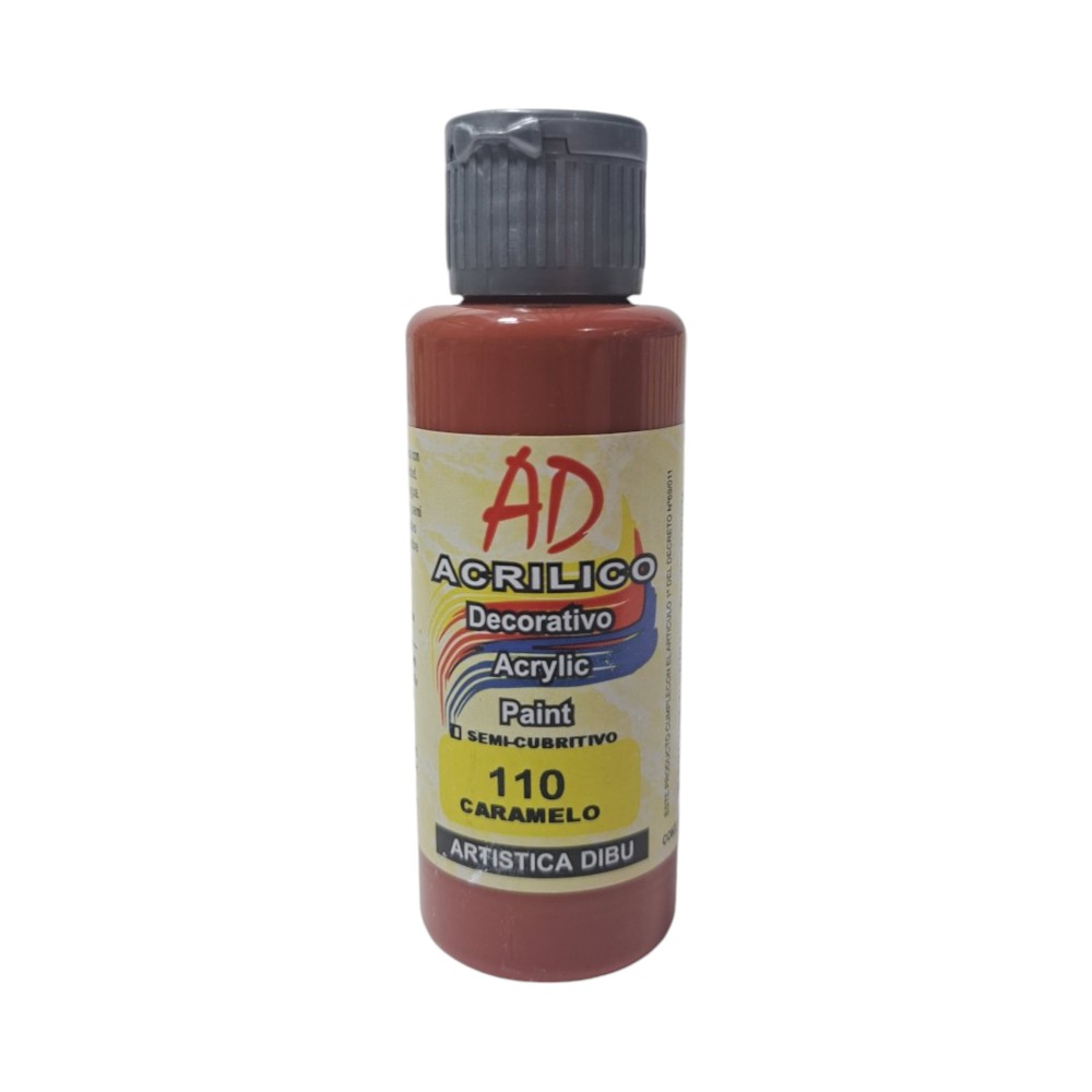 PINTURA ACRILICA AD 60CC CARAMELO C/U – Distribuidora La Colo