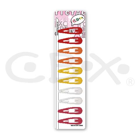 HEBILLA TIC TAC CBX COLOR HC-02 5CM M-4 X10U C/U – Distribuidora La Colo