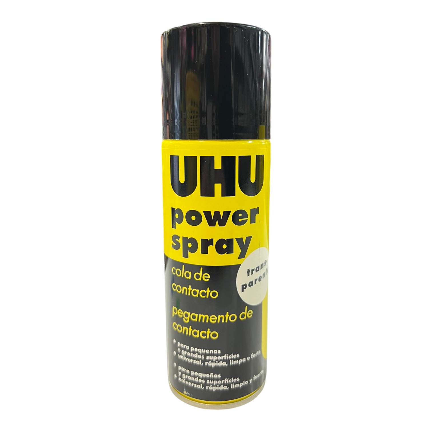 UHU POWER SPRAY 200ML C/U – Distribuidora La Colo